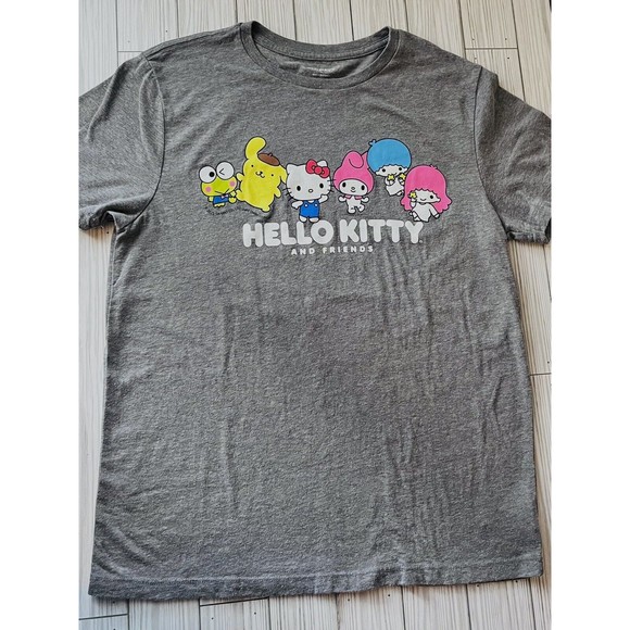 Old Navy | Tops | Hello Kitty Friends Woman Tshirt S Gray Short Sleeve ...